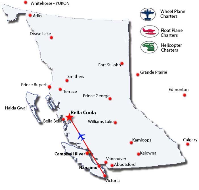 Covid 19 Travel Safe Charter Flights To Bella Coola BC