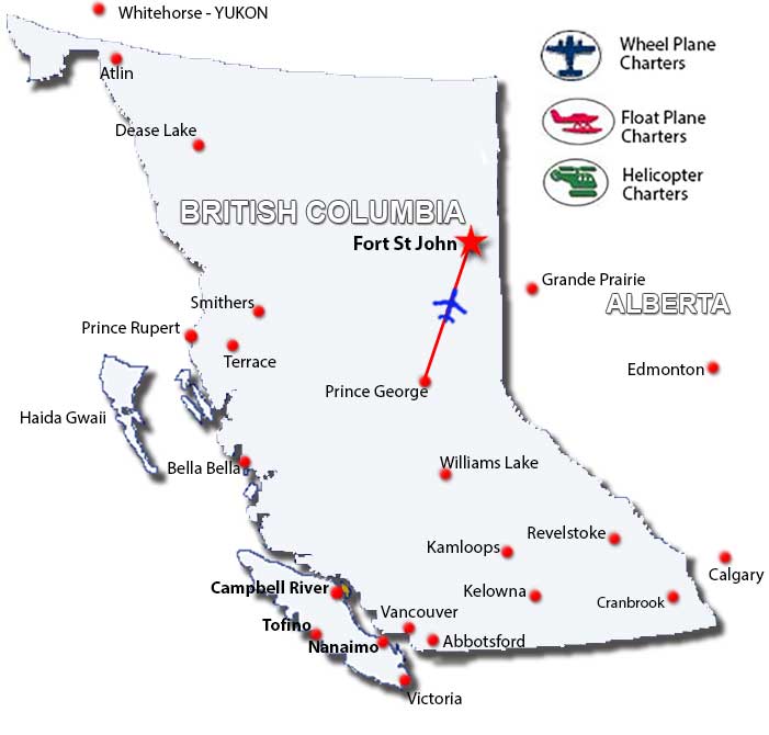 Covid 19 Travel Safe Charter Flights To Fort St John BC
