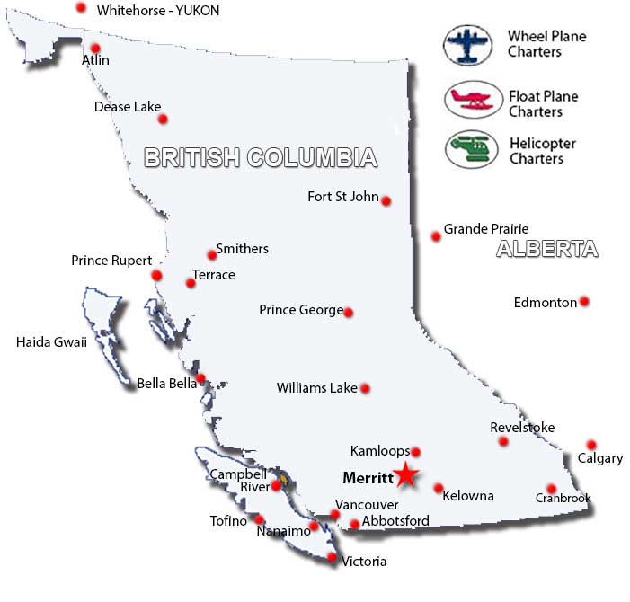 Covid 19 Travel Safe Charter Flights To Merritt BC