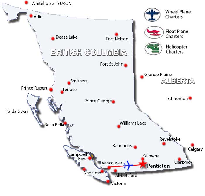 Penticton Flights British Columbia