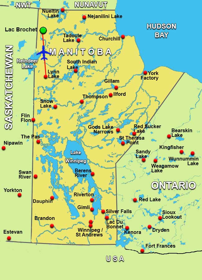 Charter Flights To Lac Brochet Manitoba /Charter Flight Network