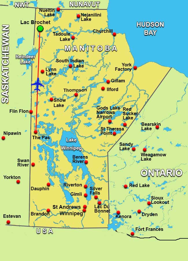 Charter Flights To Lac Brochet Manitoba /Charter Flight Network