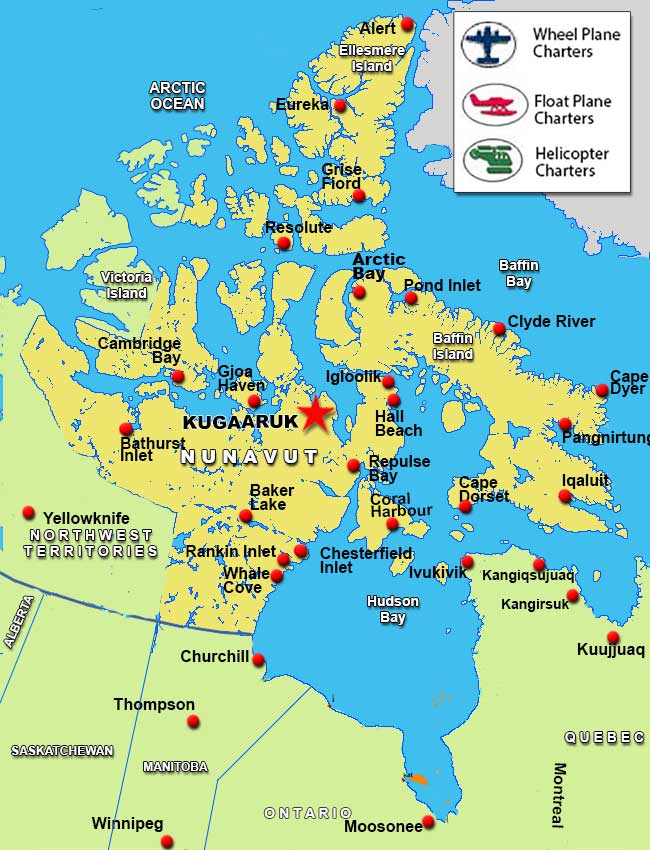 Charter Flights To Kugaaruk Nunavut