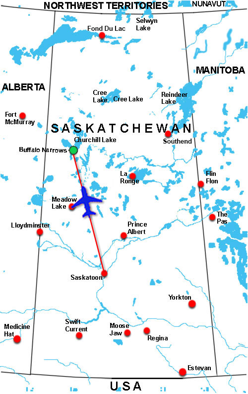 Charter Flights To Buffalo Narrows Saskatchewan