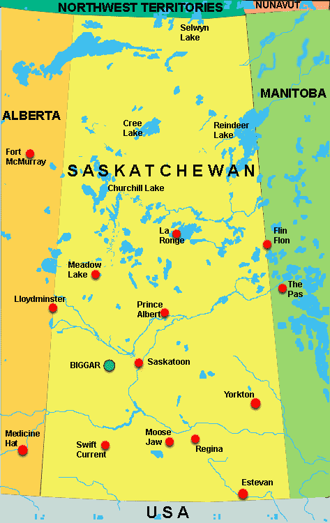 Flights To Biggar /Charter Flight Network