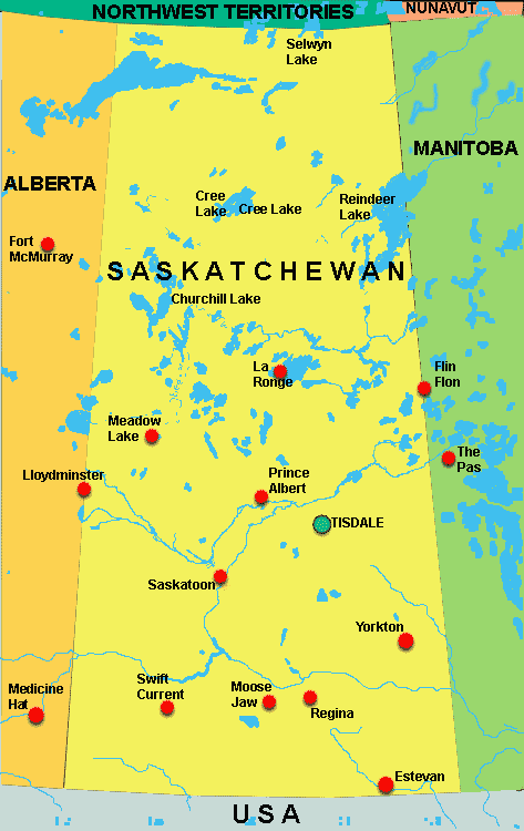Flights To Tisdale /Charter Flight Network